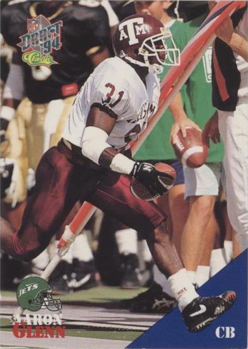 1994 Classic NFL Draft Aaron Glenn #58 for sale | eBay