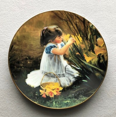 Pemberton & Oakes Donald Zolan "FLOWERS FOR MOTHER" 8.25" Collectible ...