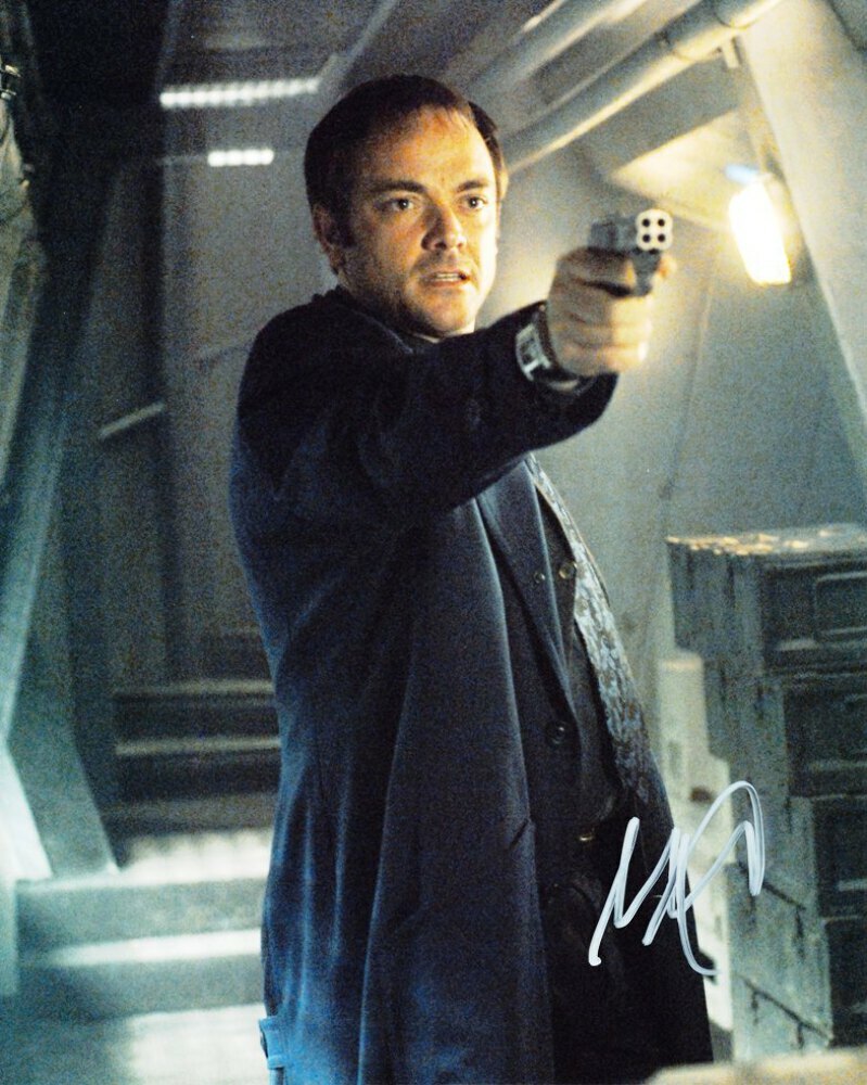 MARK SHEPPARD as Lampkin - Battlestar Galactica GENUINE SIGNED ...