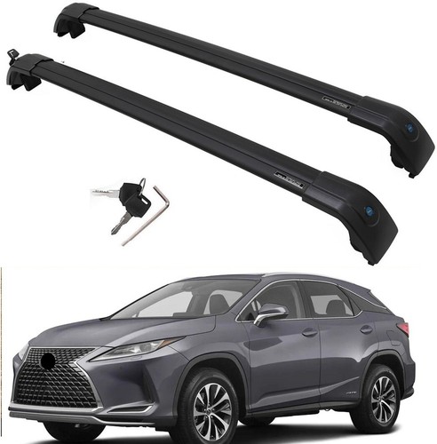 2P for Lexus RX350 RX450 2016-2022 Roof Rack Rail Cross bar luggage ...