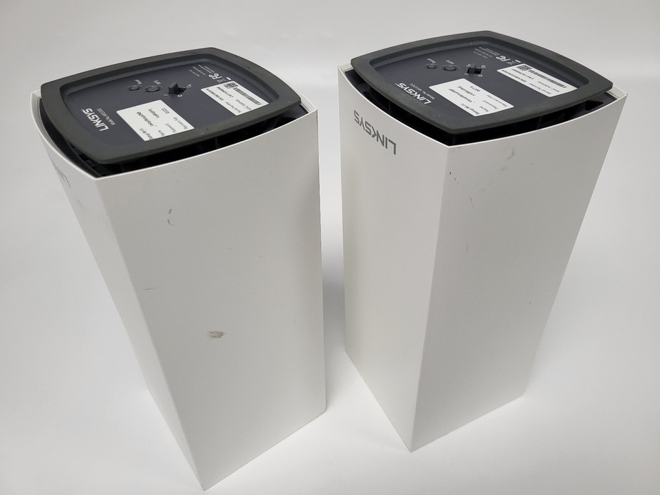 Lot of 2 Linksys MX5300 Velop AX Mesh Router WiFi-6, Tri-Band (No ...