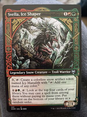 1x Svella, Ice Shaper SHOWCASE, Kaldheim, MTG, NM/M C546 | eBay