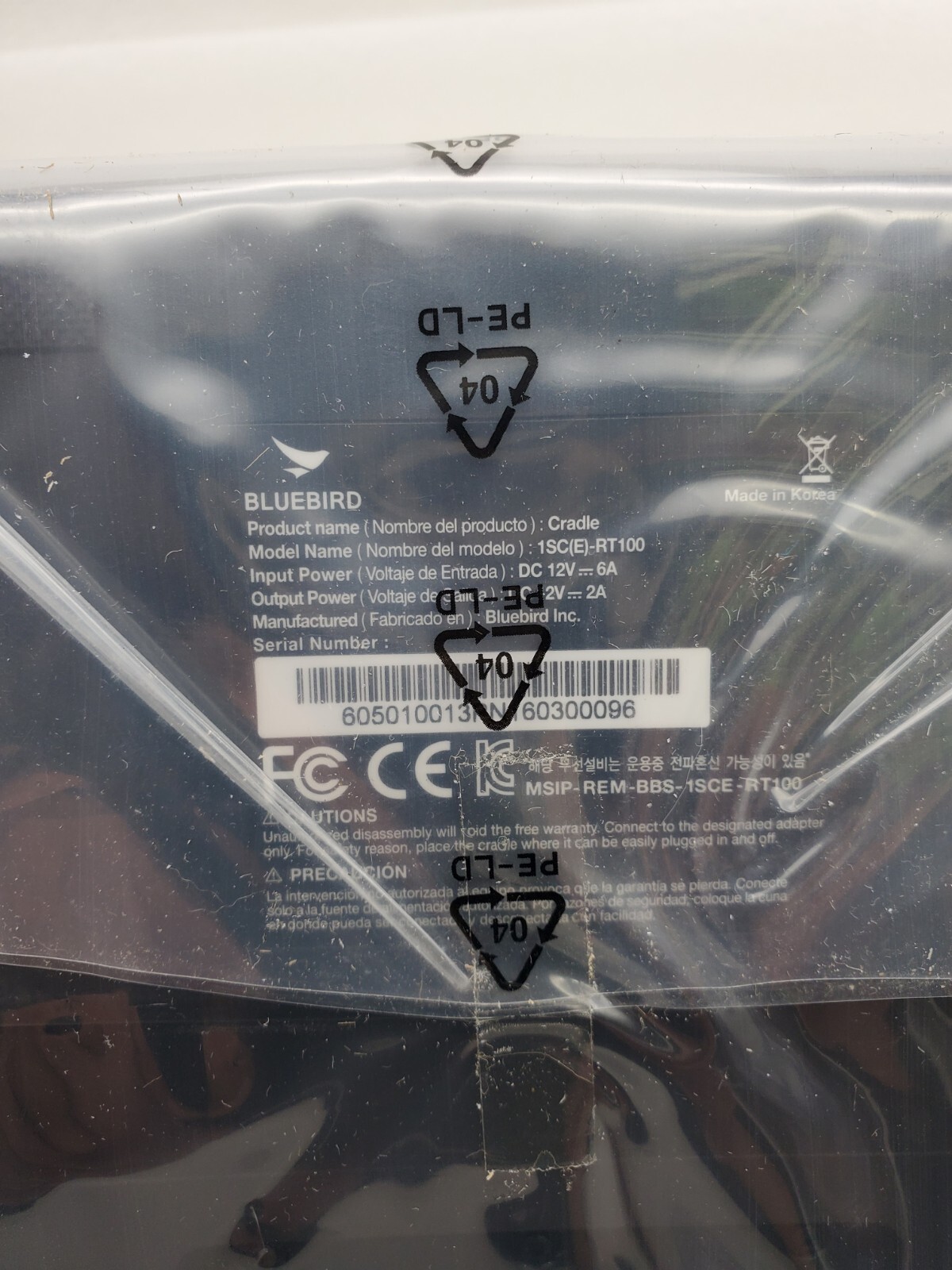 Bluebird+RT100+Tablet+Ethernet+USB+Host+12V+2A+Docking+Cradle+1SC%28E%29-RT100 for sale online ...