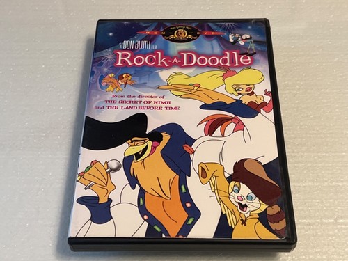 Rock-A-Doodle (DVD, 2005) Don Bluth Animation Glen Campbell, Ellen ...
