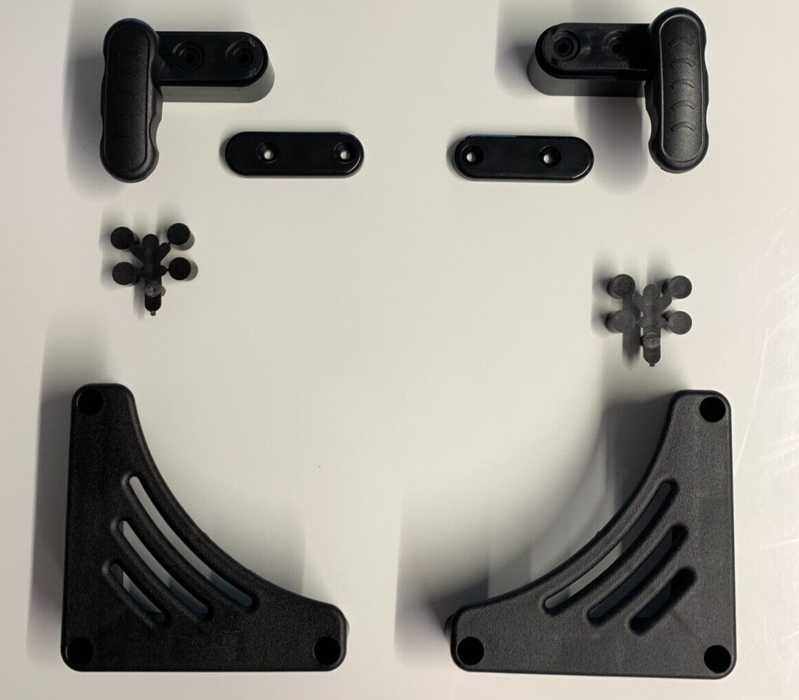 Table Storage Bracket Set Black Plastic Caravan Motorhome Camper Conversion TBT3 | eBay UK