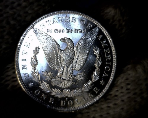 "Error" BU 1880-S VAM-12 8/7 Spikes, Doubled 188 Morgan Silver Dollar ...