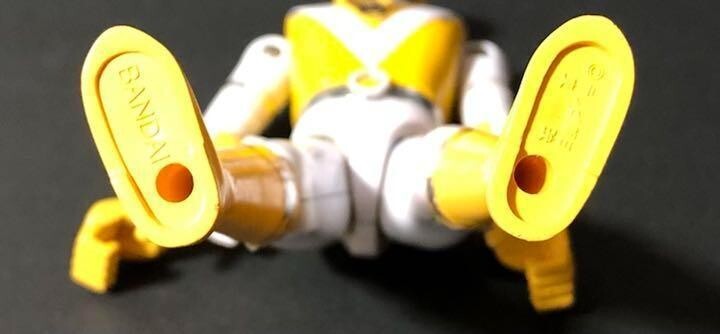 Chogokin Chojuu Sentai Liveman Yellow Lion 1988 Character goods hobby ...