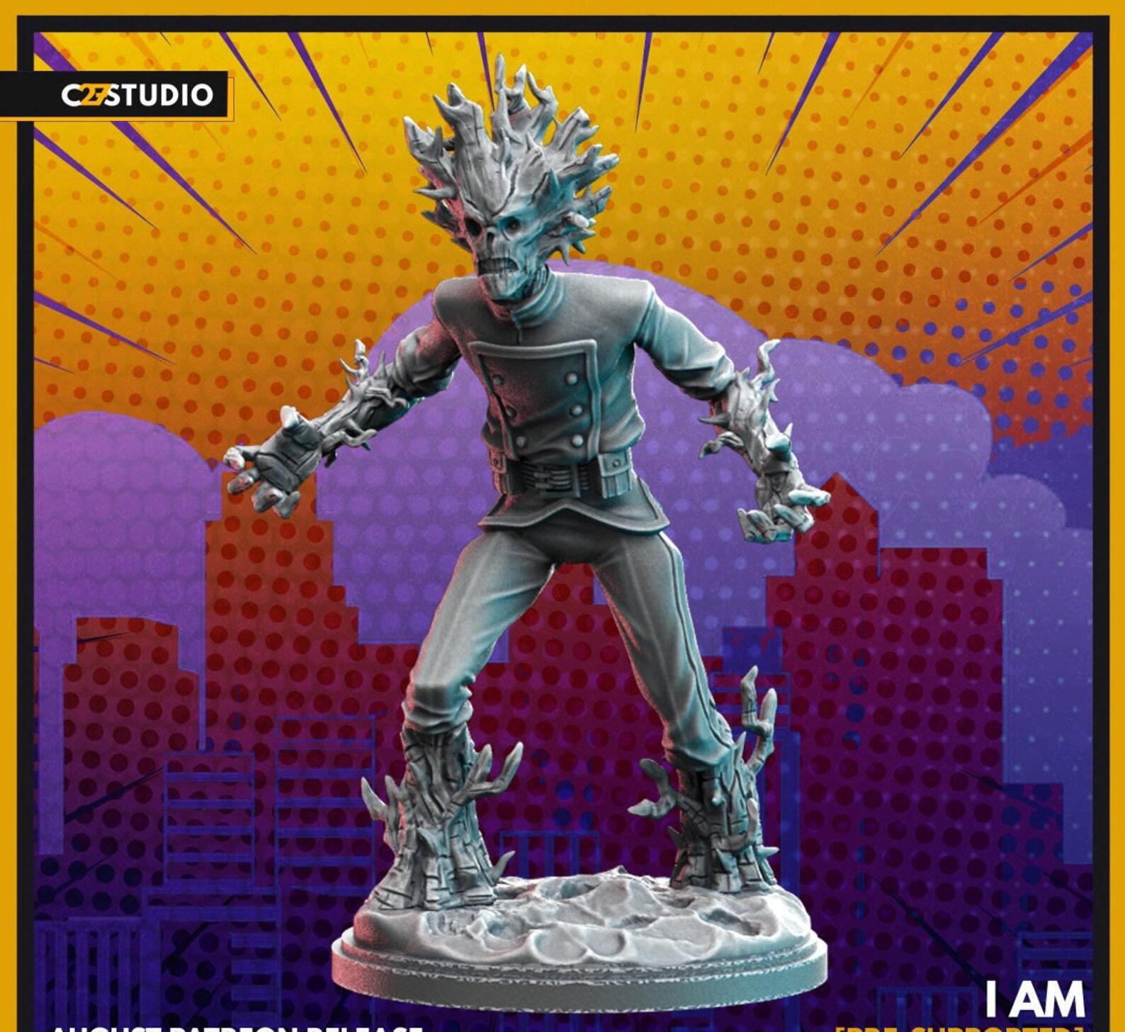 I AM - Resin Miniature | DnD Mini | Survivor | Superhero Mini | eBay