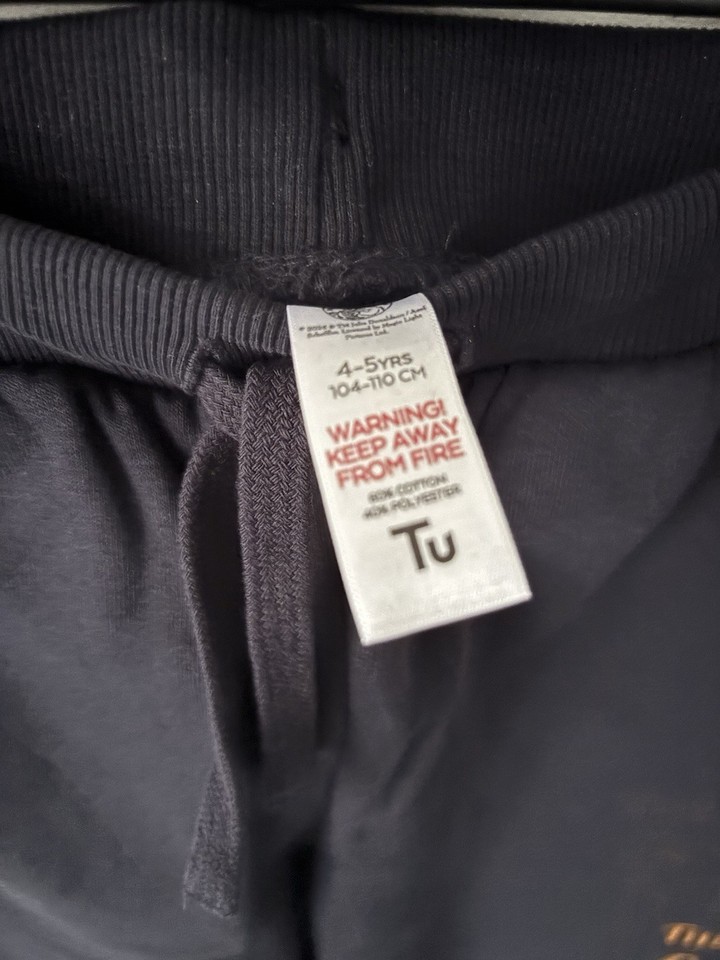 TU Navy Blue Gruffalo Joggers 4-5 Years World Book Day New | eBay UK