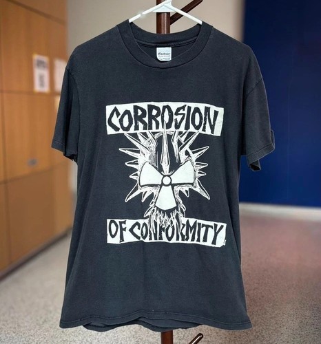 1984 Corrosion of Conformity vintage band logo shirt size L | eBay