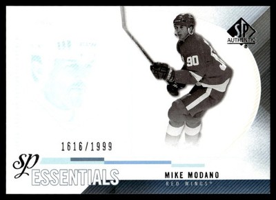 2010-11 SP Authentic Essentials Mike Modano 1616/1999 Detroit Red Wings ...