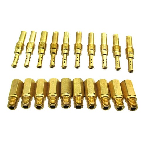 Main Jet Set 155 158 160 162 165 168 170 172 175 178 Pilot Slow Jet 21 ...