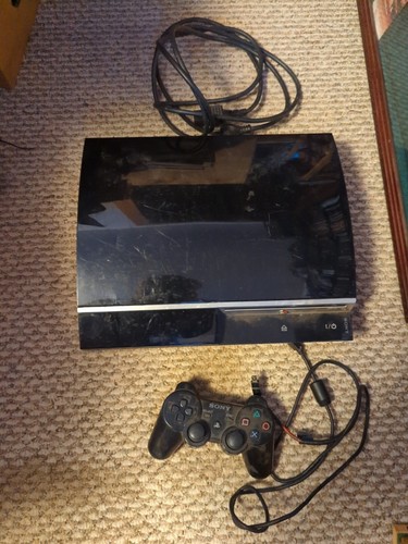 Sony PlayStation 3 PS3 Fat 40GB CECHG01 Bundle | eBay