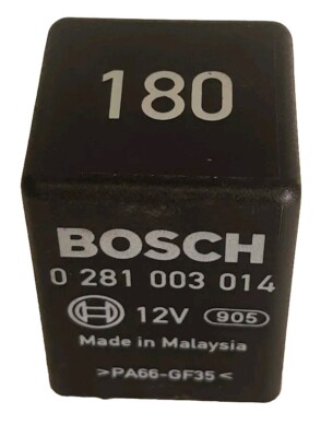 0 281 003 014 Bosch Glow Plug Relay for VW 038 911 253 VW TDI 1998-2001 ...