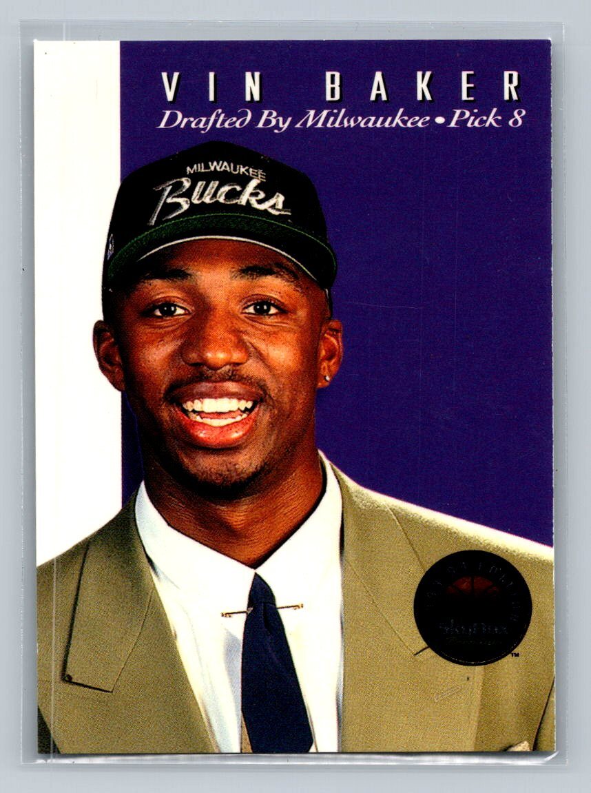 1993 SkyBox Vin Baker #DP8 Basketball Milwaukee Bucks | eBay