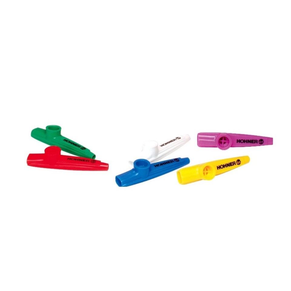 Hohner Kazoos, Durable Plastic Kazoos, Random Assorted Colors, 10 PCS ...