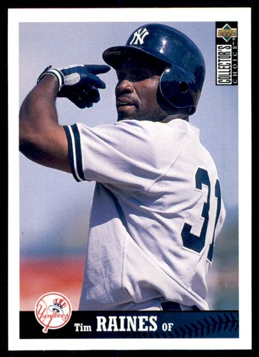 1997 Upper Deck Collector's Choice #182 Tim Raines | eBay