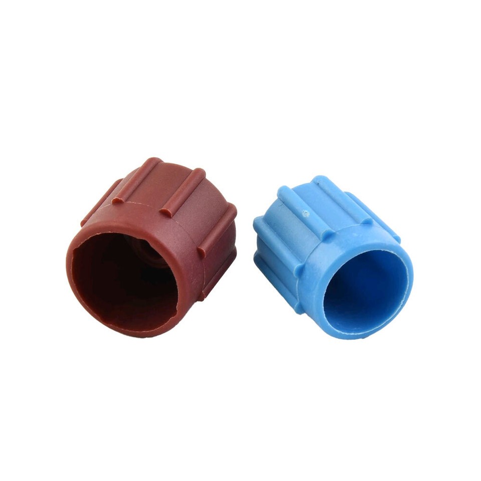 4pcs Car A/C System Valve Cap Air Conditioning Valve Core Set Valve ...