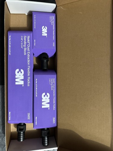 3M 35833. Hookit Dust Extraction Flexible Radius Sanding Block Kit. 3 ...