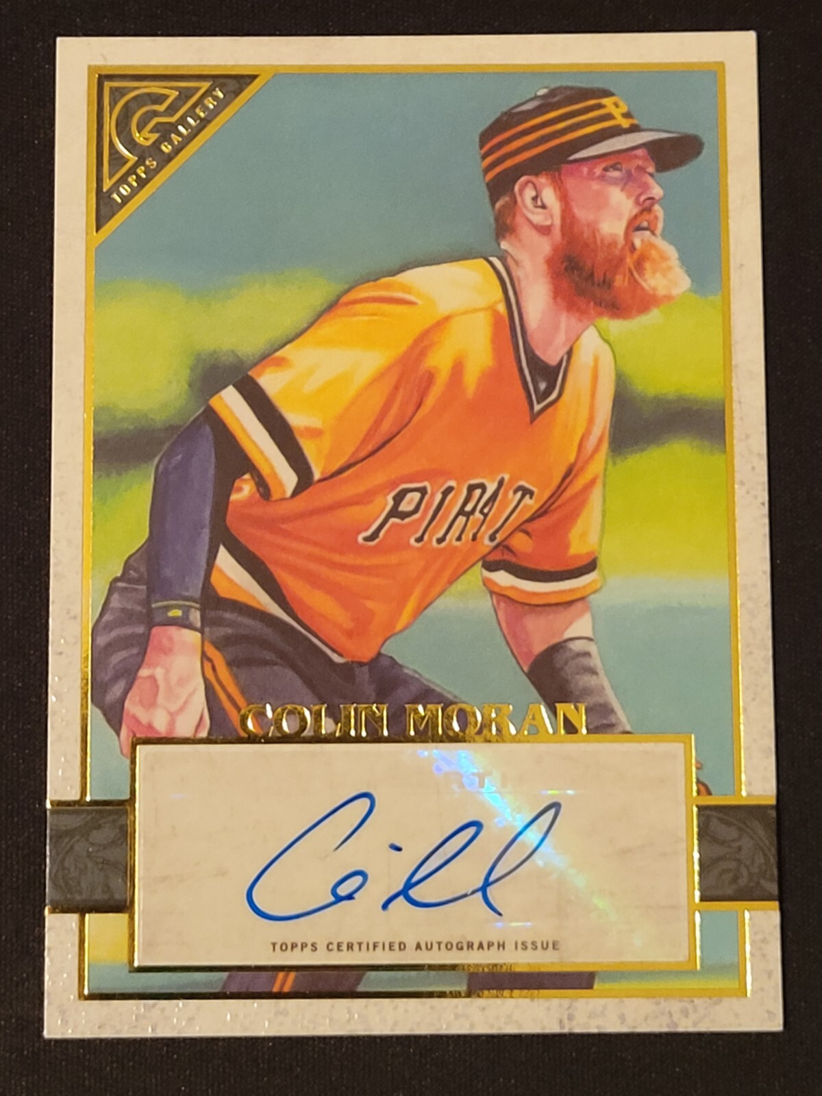 2020 TOPPS GALLERY COLIN MORAN #44 AUTO AUTOGRAPH PIRATES MARINERS | eBay