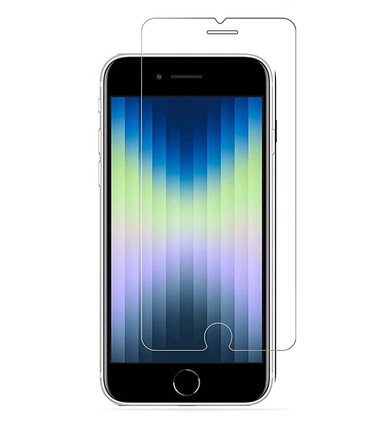 2X Gorilla Tempered Glass Screen Protector For iPhone 7 6 6s 8 Plus SE ...