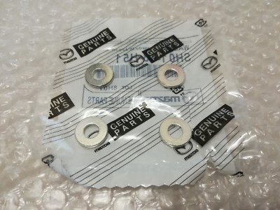 4x Genuine Injector Washers 2.2 Diesel 13-17 Mazda 3 6 CX-5 Skyactiv ...
