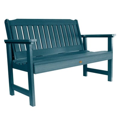 Highwood Outdoor Garden Bench 50.1" Mildew-Resistant Plastic in ...