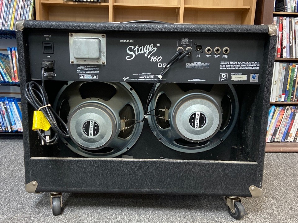Fender Stage 160 Guitar Combo Amp with Footswitch and Extra Instrume ...