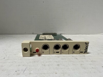 Telect 010-8401-0401, T3D1CE0BAA, DSX-3 4 PORT MODULE | eBay