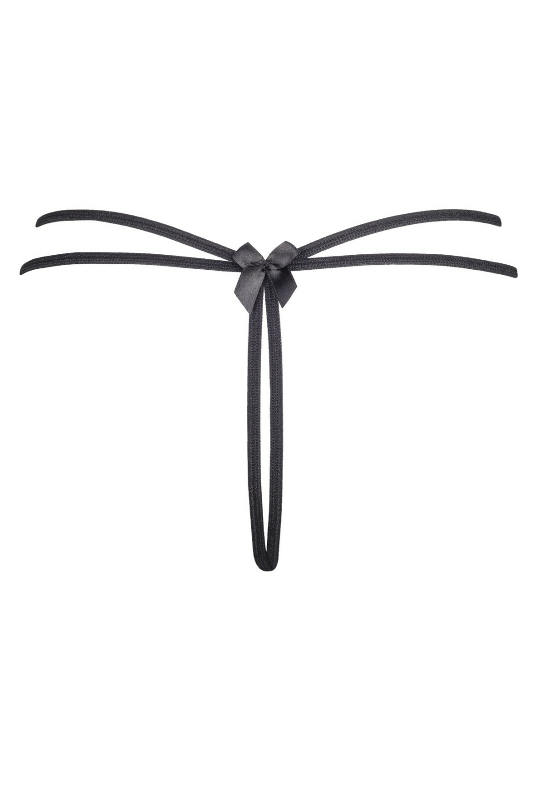 AXAMI PLUS SIZE STRING SCHWARZ TÜLL SPITZE BÄNDER V-8698PS clubwear ...