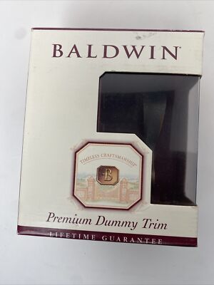 Baldwin Premium Half Dummy Trim Wave Lever Right Hand | eBay