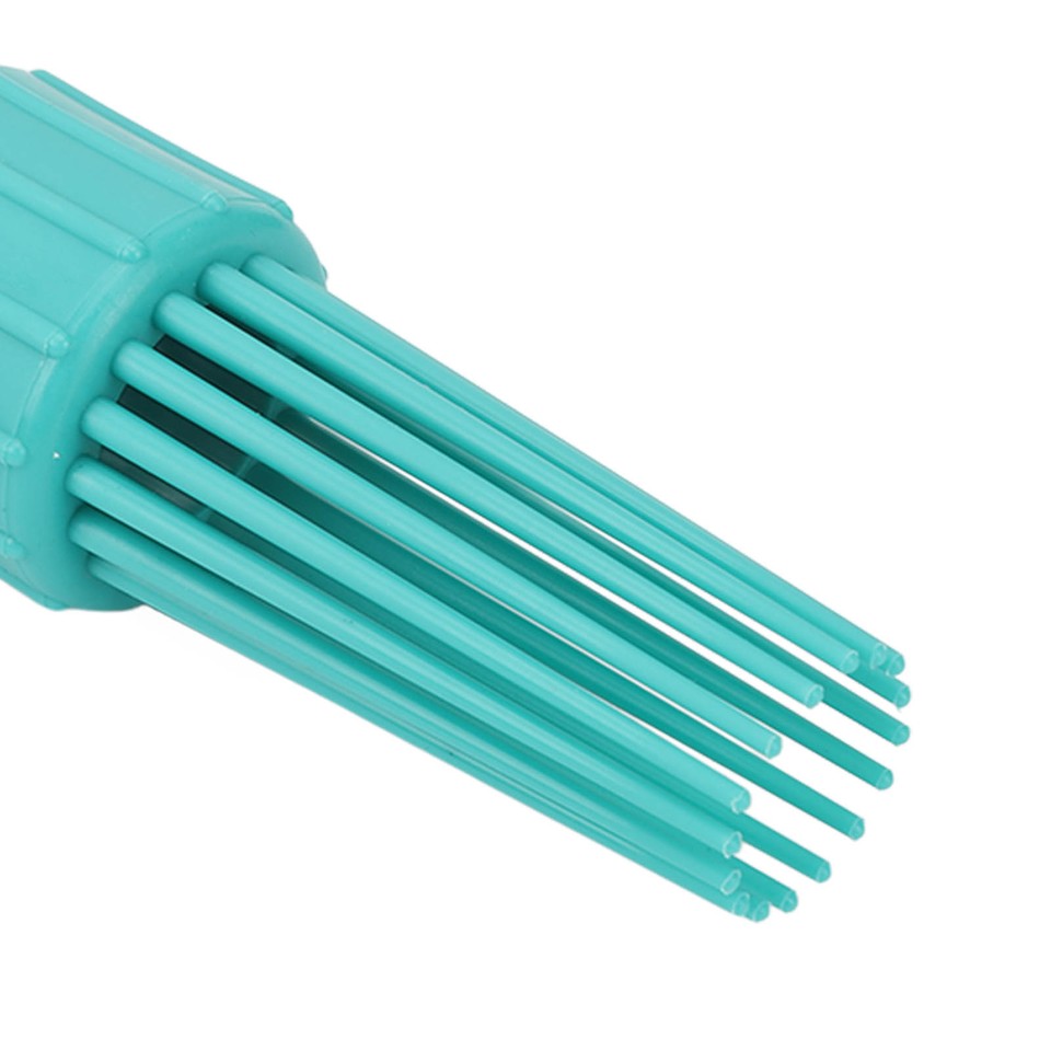 Slip Hair Curling Comb Safety Slip Resistant Multi Teeth Roll Hair Comb ...