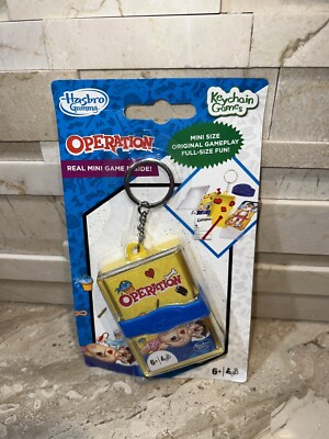 HASBRO MINI OPERATION KEYCHAIN GAME SEALED | eBay