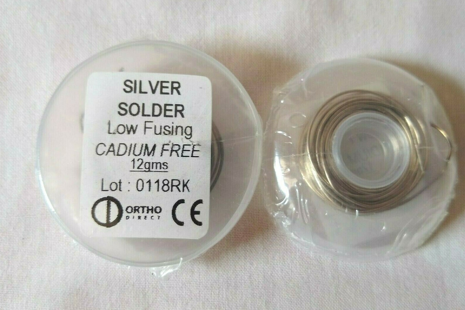 Orthodontic Dental Universal Silver Solder Roll 1 Piece For Bands 12 gr ...