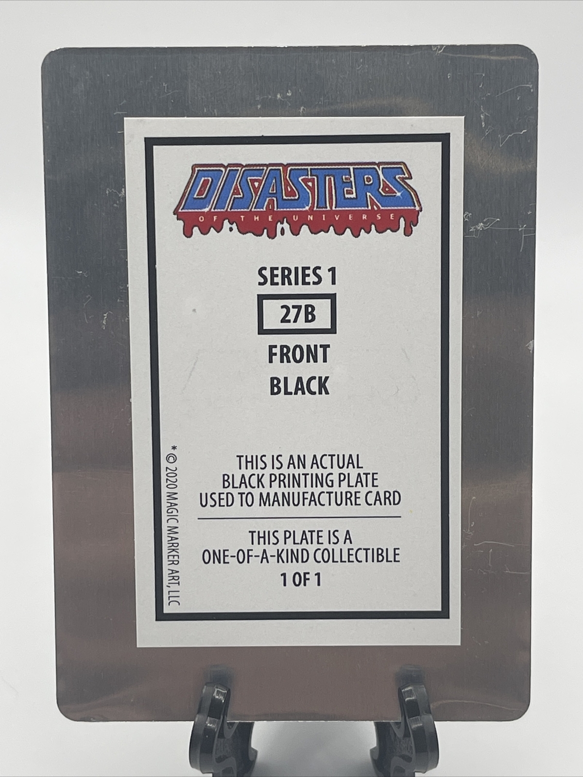 Disasters of the Universe GPK Magic Mark 27b Wide Wade Plate Ram Man ...