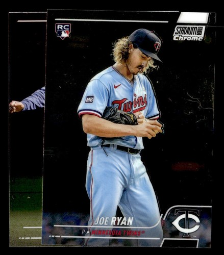 2022 Stadium Club Chrome #130 Joe Ryan Rookie Card Minnesota Twins | eBay