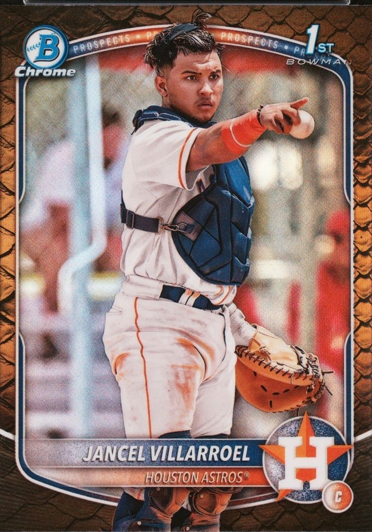 2025 Bowman - Chrome Prospects Jancel Villarroel #BCP-26 Green ...