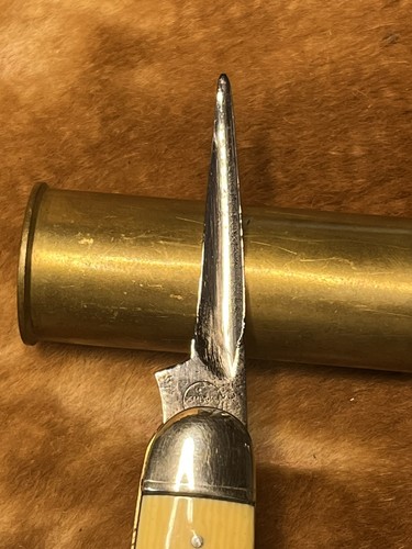 1924-33 Remington UMC 3-Blade Stockman Acorn Shield R3625 Cowboy Awl ...