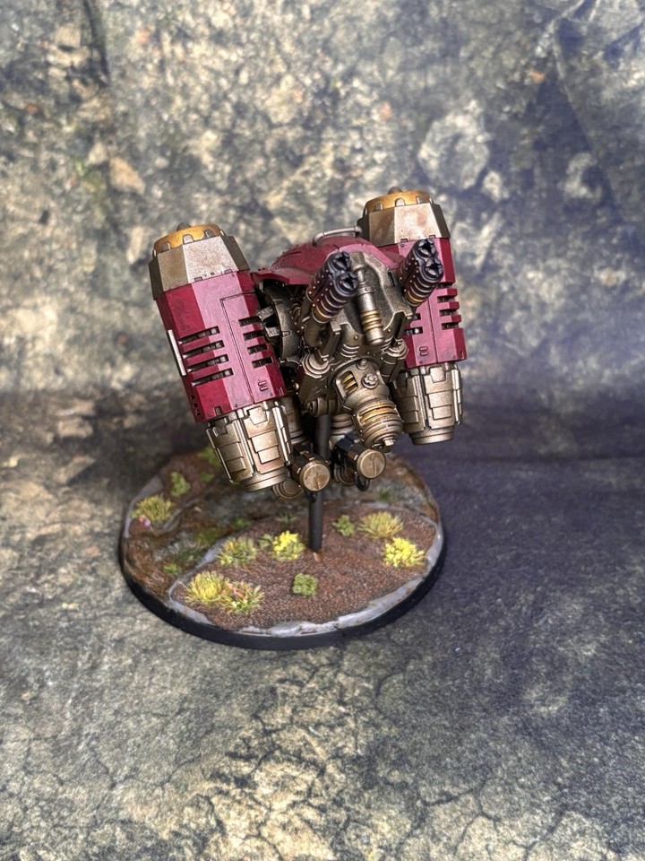 Custom Painted And Converted Warhammer 40K Imperial Knight Armiger ...