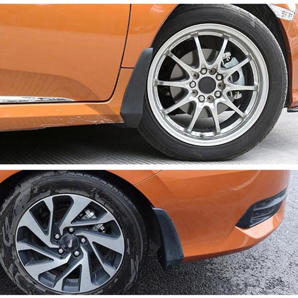 For 2016 - 2019 Honda Civic Sedan Mud Flaps Splash Guards Car Fender ...