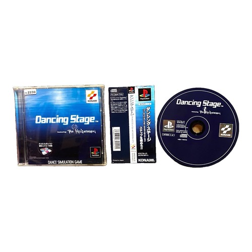Dancing Stage PS1 Playstation 1 Japanese Japan Import POOR SOLD AS IS ...