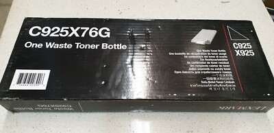 Genuine Lexmark C925X76G Waste Toner Bottle for C925 X925 Brand New See ...