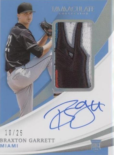 2021 Panini Immaculate Collection - Rookie Patch Autographs Braxton ...