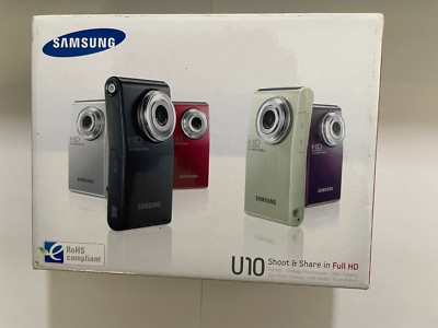 Samsung Flashcam HMX-U10 Shoot & Share in Full HD Camcorder 10 Mega ...