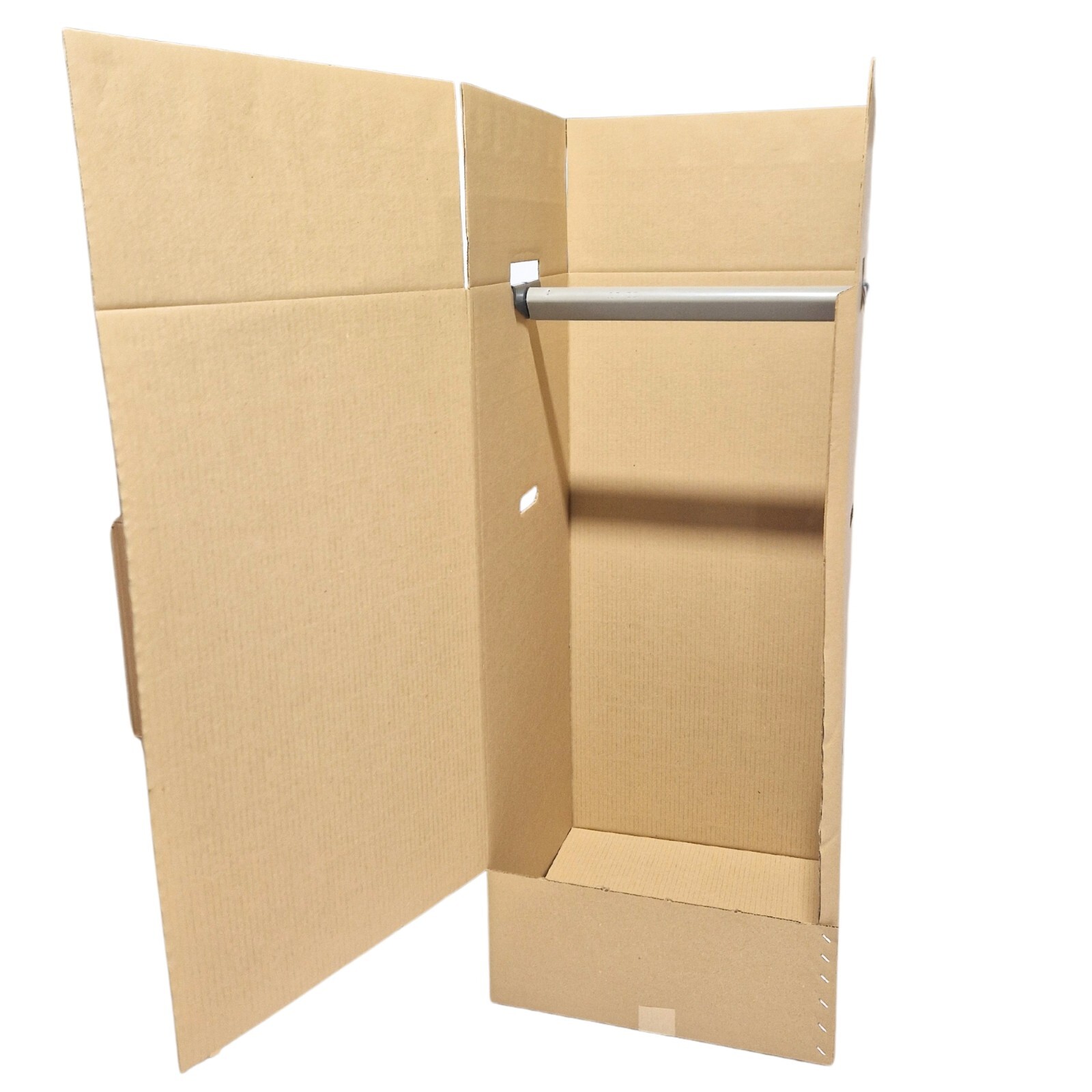 NEW LARGE STRONG REMOVAL MOVING WARDROBE CARDBOARD BOXES WITH HANGING ...