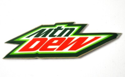 Mtn Dew Logo USA Vinyle Autocollant Sticker Decal Mountain Dew | eBay