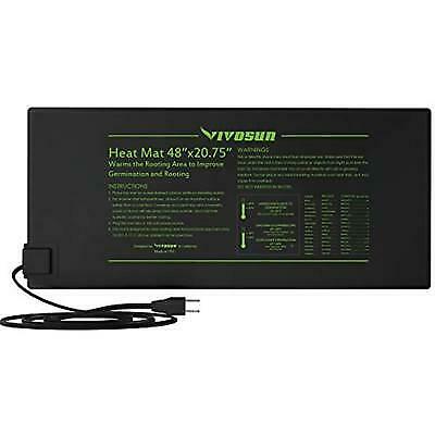 VIVOSUN Durable Waterproof Seedling Heat Mat Warm Hydroponic 1-Pack 48 ...