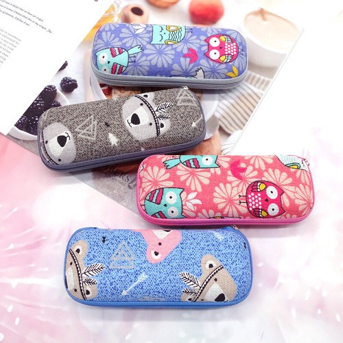 Cartoon Children Printed Glasses Case Sunglasses Eyeglass Case Optical ...