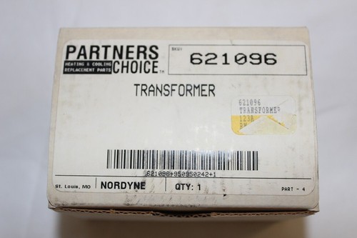 Nordyne/Intertherm Transformer 621096, Made in USA, Partners Choice ...