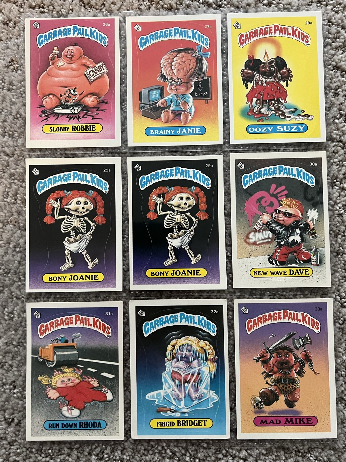 Garbage Pail Kids Collection Series 1-15, ANS 1-7, and Flashback Series ...